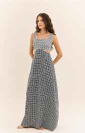 Rio de Jas - SALOPETE LAURA BLACK GRID